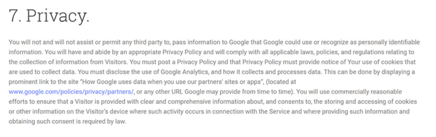 The Fine Print: Google Analytics - CSR Privacy Solutions